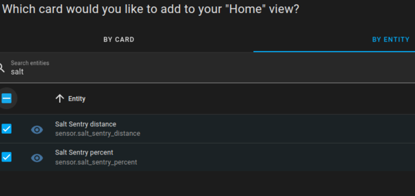 Home Assistant: Configuring "Salt Sentry" using MQTT protocol - falz.net